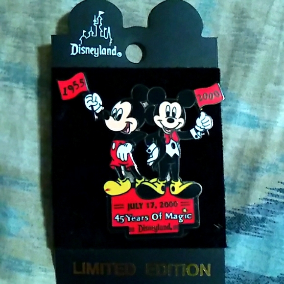 Disney | Other | Limited Edition Disney 45 Years Of Magic Pin | Poshmark